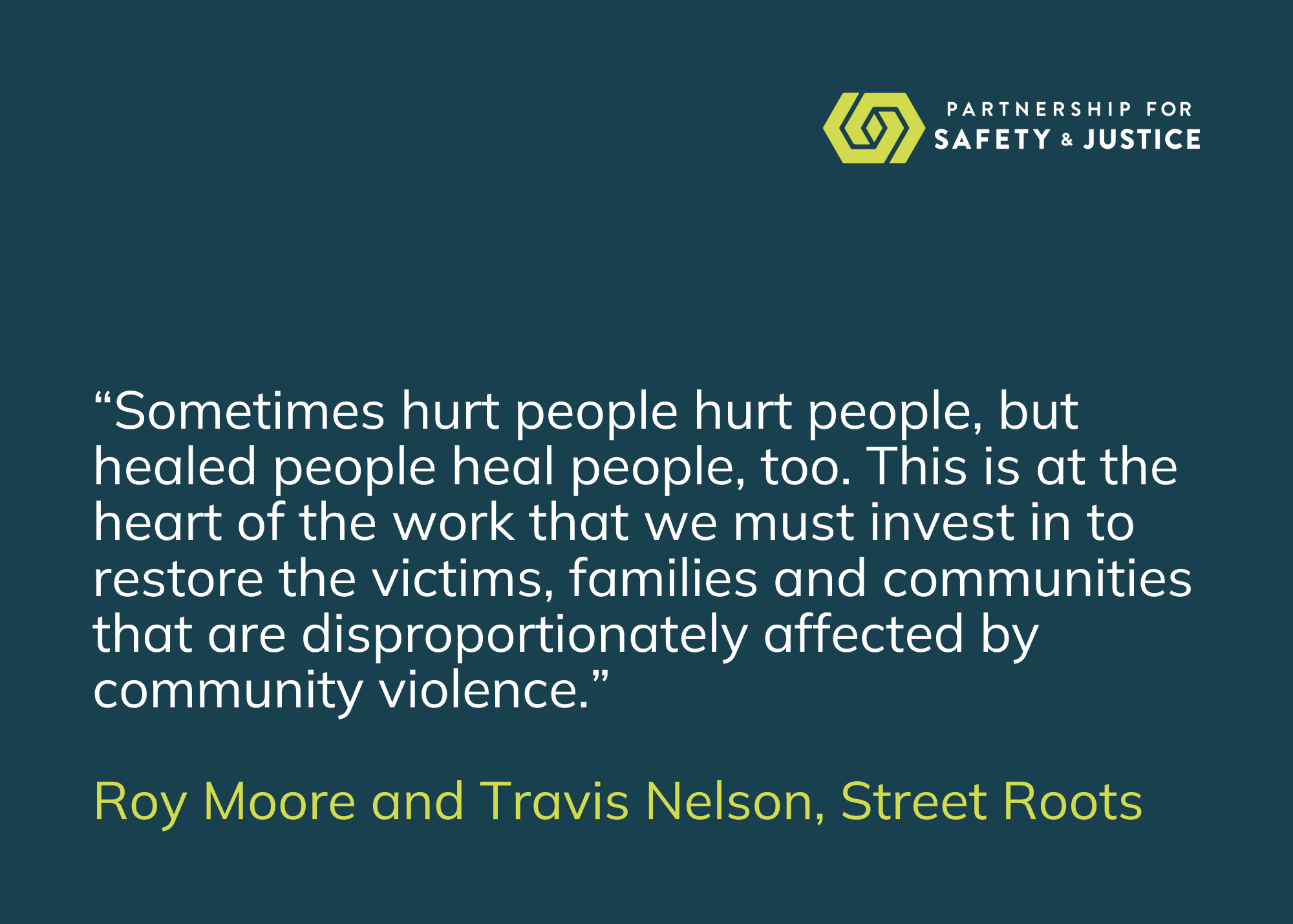 Providing healing for survivors of gun violence is crucial ...